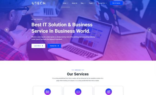 Home V2 – uTech